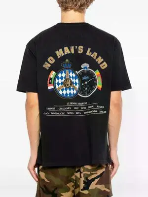 Rhude Logo-print T-shirt - Black