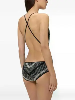 Missoni Mesh One-piece Swimsuit With Sequin Embellishment