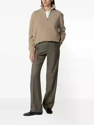 RÓHE Mouliné Zip-fastening Sweater - Neutrals