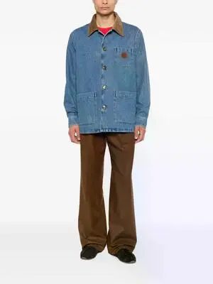 Valentino Garavani Logo-patch Denim Jacket