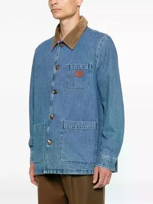Valentino Garavani Logo-patch Denim Jacket