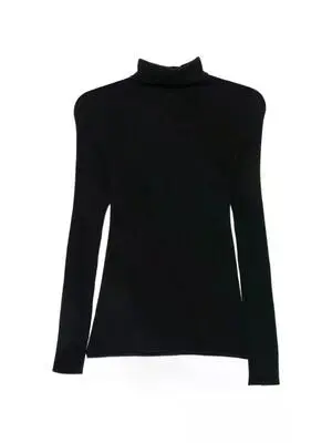 Fabiana Filippi Ribbed Knit Roll Neck Sweater