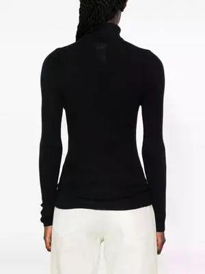 Fabiana Filippi Ribbed Knit Roll Neck Sweater