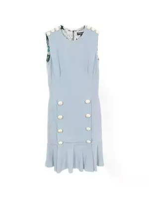 Dolce & Gabbana 10s Sleeveless Ruffled Dress