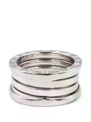 BVLGARI B.zero1 4-band Ring In 18k White Gold - Silver