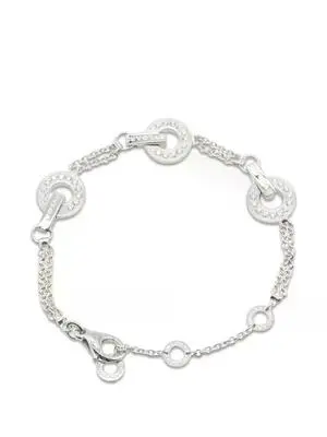 BVLGARI Diamond Bracelet - Silver