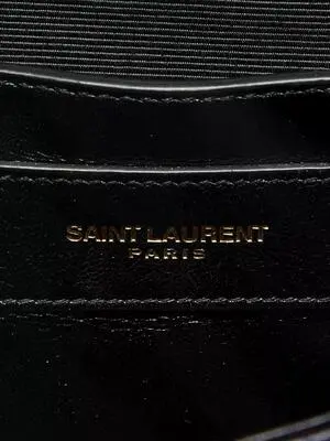 Saint Laurent 2014 Envelope Matelassé Shoulder Bag - Black