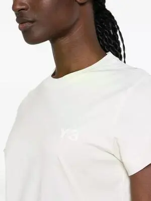 Y3 Logo Print Crewneck T-shirt