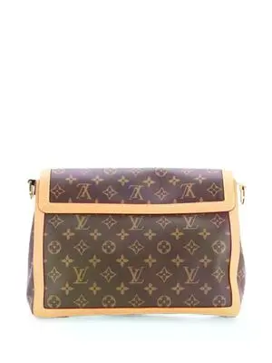 LOUIS VUITTON Dauphine Soft Monogram Canvas Gm Shoulder Bag