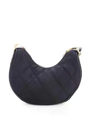 Burberry Horseshoe Quilted Nylon Crossbody Bag