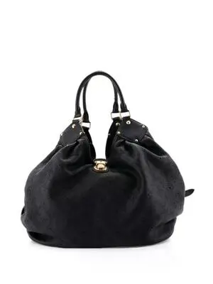 LOUIS VUITTON Xl Mahina Leather Hobo Bag