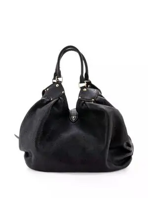 LOUIS VUITTON Xl Mahina Leather Hobo Bag
