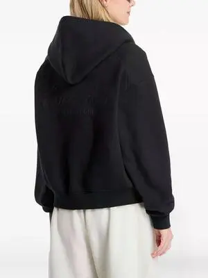 Fear Of God Logo-embossed Zip-up Hoodie