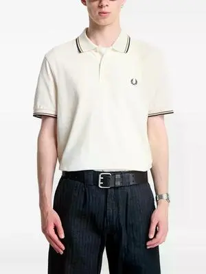 Fred Perry Short-sleeve Polo Shirt - Neutrals