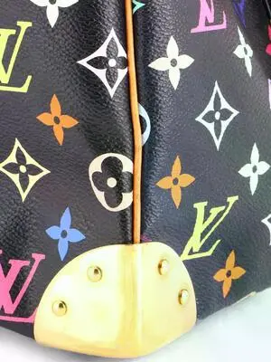 LOUIS VUITTON Speedy Handbag Monogram Multicolor 30 Satchel