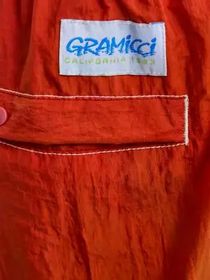 Gramicci Contrast-stitch Logo-patch Swim Shorts