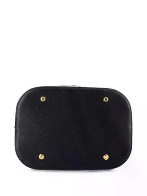 LOUIS VUITTON Taurillon Leather Carry All Gm Satchel - Black