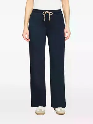 BETTY BARCLAY Drawstring Waist Track Pants With Stripe Detail