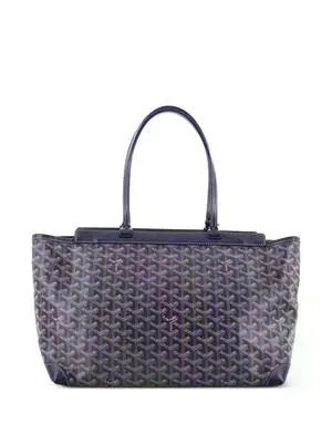 Goyard Bellechasse Bag Coated Canvas Pm Tote Bag - Blue