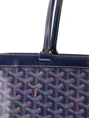 Goyard Bellechasse Bag Coated Canvas Pm Tote Bag - Blue