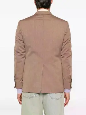 Drole De Monsieur Double-breasted Herringbone Blazer