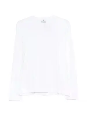 MAGAZZINO RICAMBI Long-sleeve Crew-neck T-shirt - White