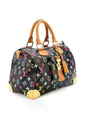 LOUIS VUITTON Speedy Handbag Monogram Multicolor 30 Satchel