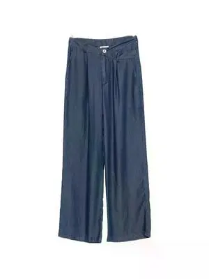 CLIPS Wide-leg Trousers - Blue