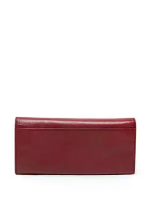 FERRAGAMO Double-gancio-plaque Continental Wallet