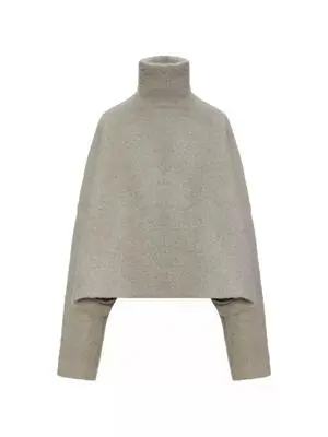 Rick Owens Jumbo High-neck Sweater