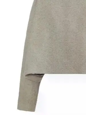 Rick Owens Jumbo High-neck Sweater - Grey