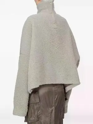 Rick Owens Jumbo High-neck Sweater - Grey