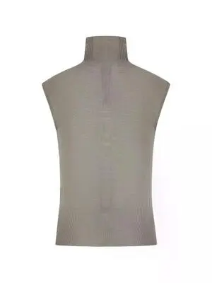 Rick Owens Ribbed-knit Sleeveless Top