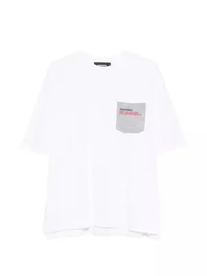 Dsquared2 Logo-print Pocket T-shirt - White