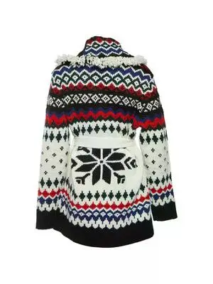 Polo Ralph Lauren Shawl-collar Fringe-detail Cardigan - Neutrals