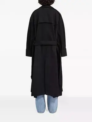 MAISON MARGIELA Cotton Twill Trench Coat