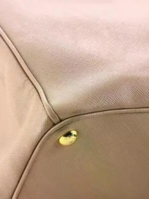 Prada Galleria Double Zip Saffiano Leather Large Tote Bag