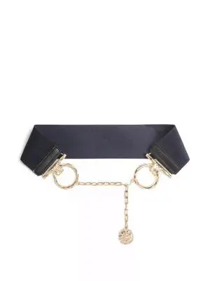 La DoubleJ Medallion-embellished Chain Belt - Blue