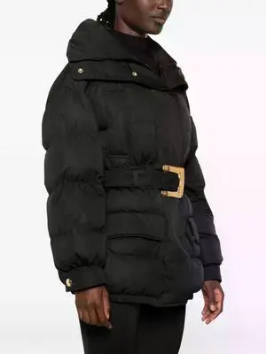 Balmain Belted Quilted Puffer Jacket