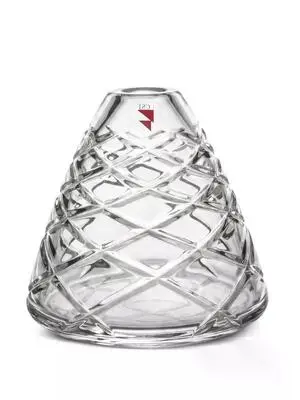 COLLEVILCA Dondolo Diamond-cut Vase - White