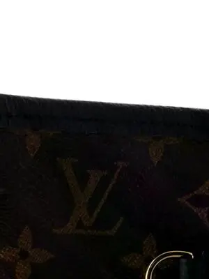 LOUIS VUITTON Monogram Canvas And Leather Tote Bag - Brown