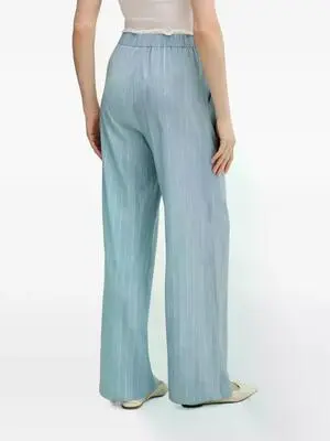 GAUDI Pinstripe Drawstring Trousers