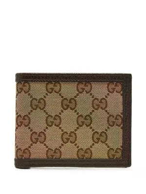 Gucci Gg Supreme Bifold Wallet - Neutrals