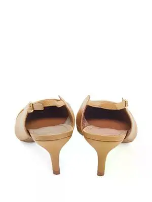 MALONE SOULIERS Marion Leather Heeled Pumps