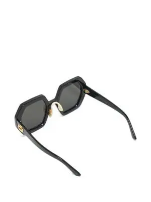 Gucci Oversized-frame Sunglasses - Black