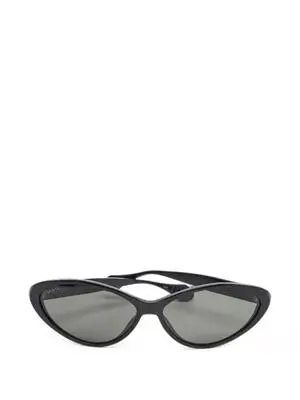 Gucci Gg1377s Oval Sunglasses - Black