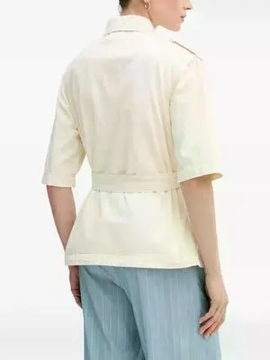 GAUDI Belted Cotton Shirt