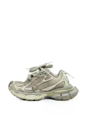 Balenciaga 3xl Lace-up Sneakers - Silver