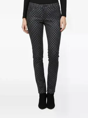 Dolce & Gabbana Polka-dot Slim-fit Jeans