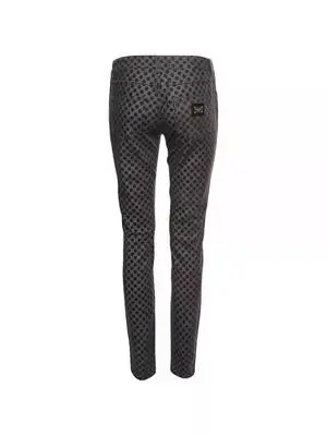 Dolce & Gabbana Polka Dot Slim-fit Jeans